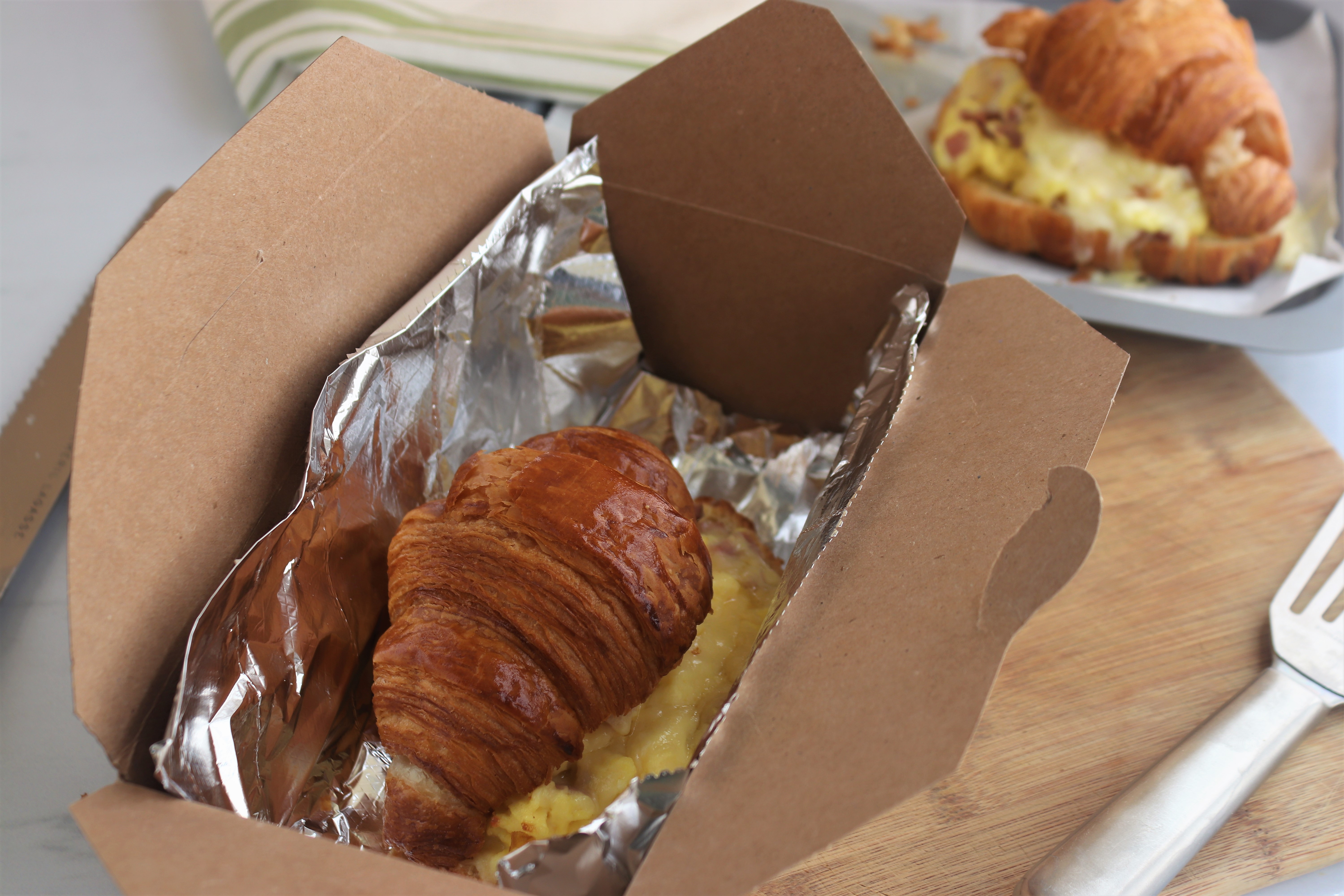 Croissant Breakfast Sandwich | Emerils.com